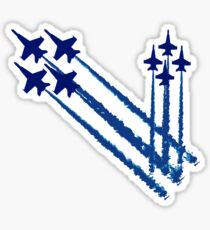 Blue Angels: Stickers | Redbubble