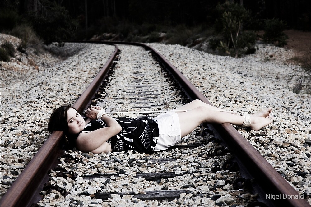 Has Anyone Ever Been Tied To Railroad Tracks at Monique Wilkerson blog