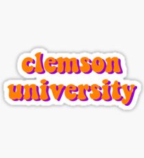 Clemson Stickers | Redbubble