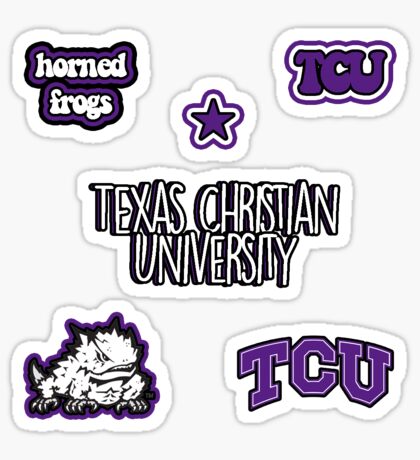 Tcu Stickers | Redbubble
