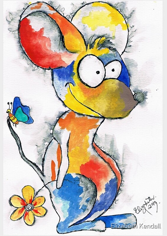 "Michael Mouse" by Elizabeth Kendall | Redbubble