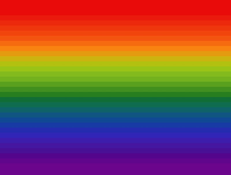 "Rainbow Gradient Striped" by TianxinZheng | Redbubble
