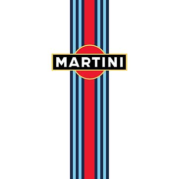 "Martini Racing Stripe" Poster for Sale by Keyur44 | Redbubble