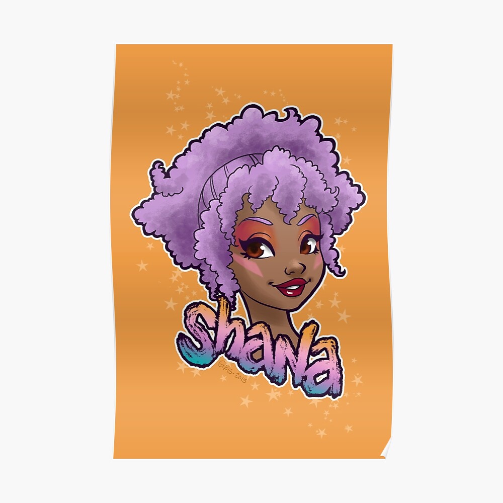 Shana Jem And The Holograms Poster By Genevievekay Redbubble