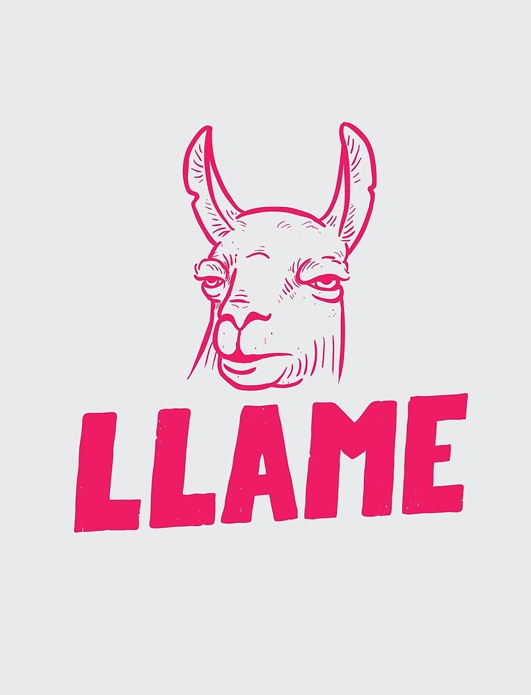 "Llame" by MathijsVissers | Redbubble