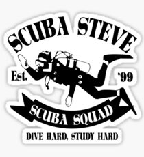 Scuba Steve: Stickers | Redbubble