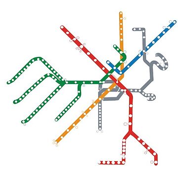 "Boston MBTA" Sticker for Sale by alexsoo | Redbubble