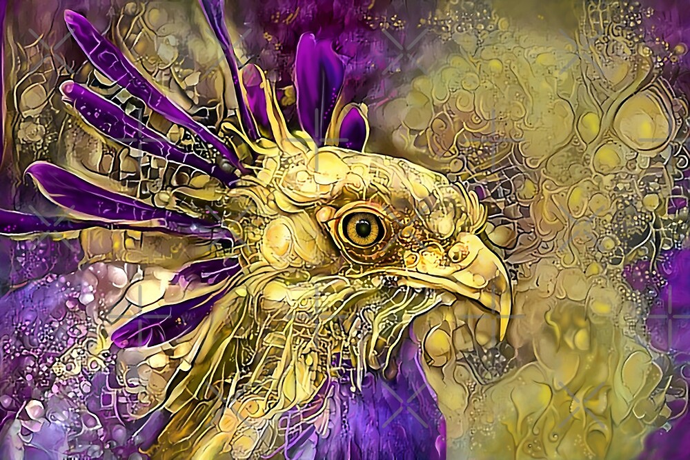 "Secretary Bird" by Kestrelle | Redbubble