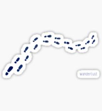 Footprints: Stickers | Redbubble