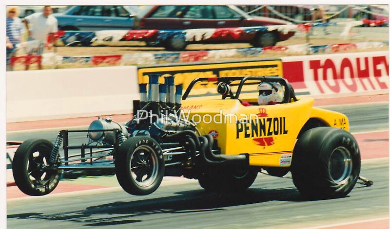 "Expensive Hobby - Drag Racing" by Phil Woodman | Redbubble