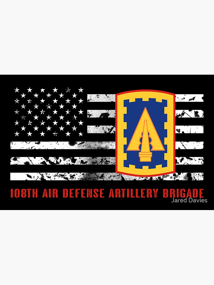 "108th Air Defense Artillery Brigade" Sticker by MilitaryCandA | Redbubble