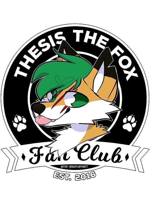 "Thesis The Fox Fan Club" by ThesisTheFox | Redbubble