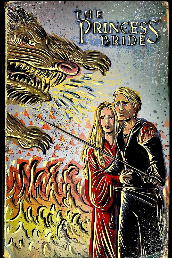 "Princess Bride Art illustration drawing movie As You Wish 80's fantasy ...