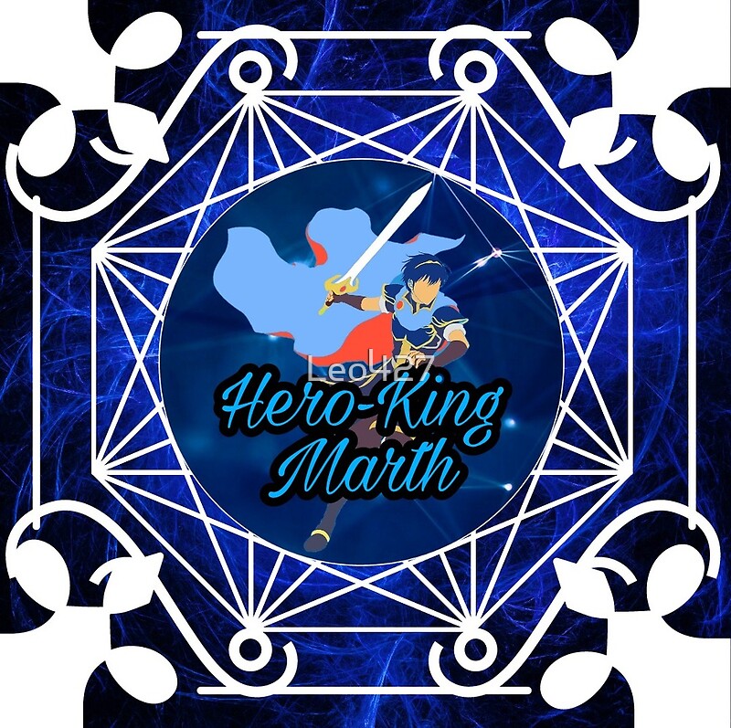 "The Hero King Marth" by Leo427 | Redbubble