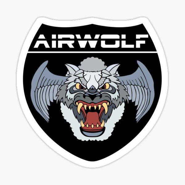 Airwolf Stickers | Redbubble