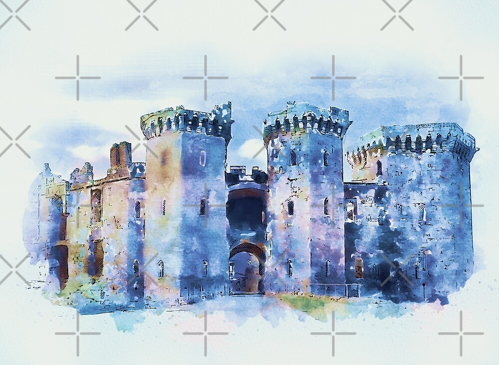 " Raglan Castle" by andy551 | Redbubble