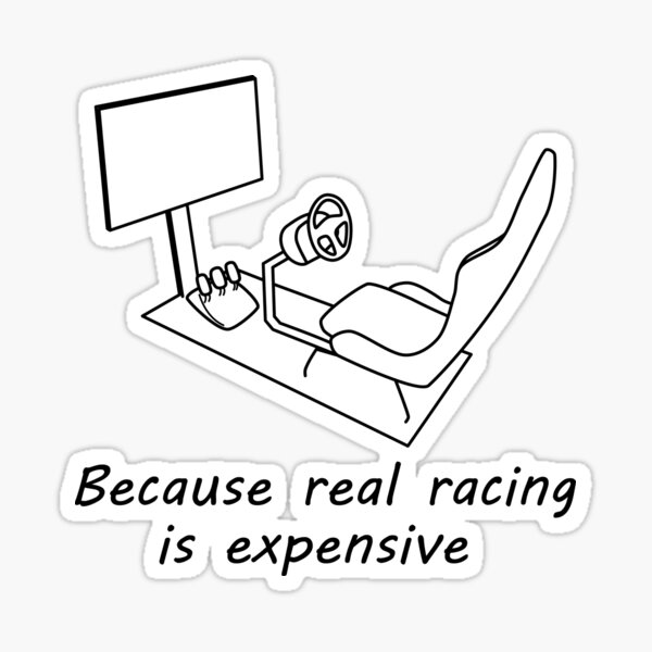 Iracing Stickers | Redbubble