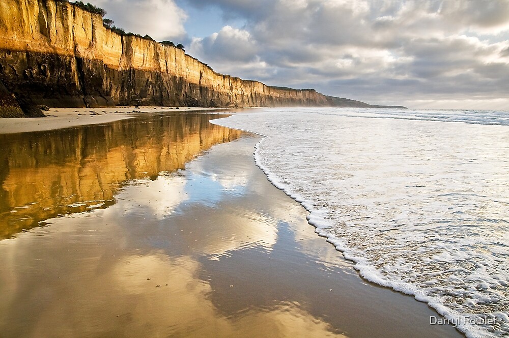 "Anglesea Cliffs,Great Ocean Road." by Darryl Fowler | Redbubble