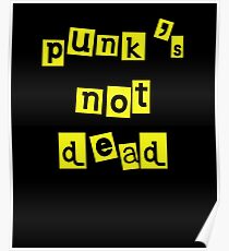 Punks Not Dead Posters | Redbubble