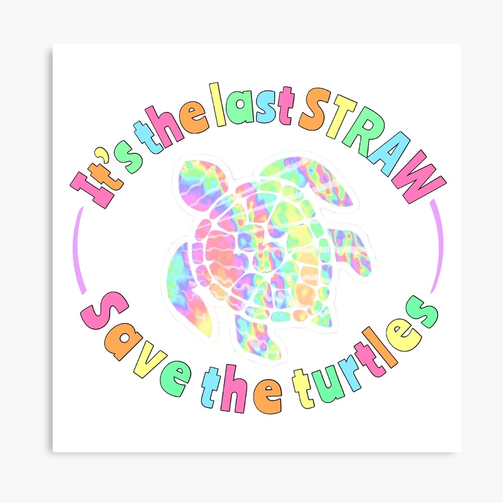 "Save the turtles " Canvas Print by kathleenkwiat | Redbubble