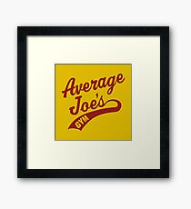 Average Joes Logo Wall Art | Redbubble