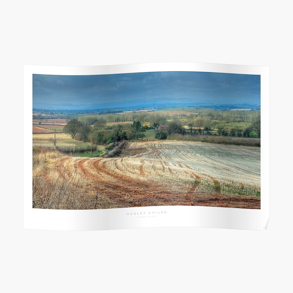"Hanley Childe, Worcestershire" Poster by andrewroland | Redbubble