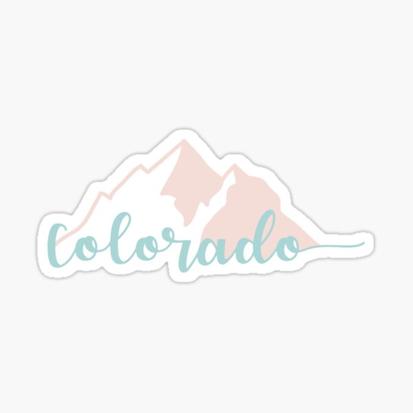 Colorado Stickers | Redbubble