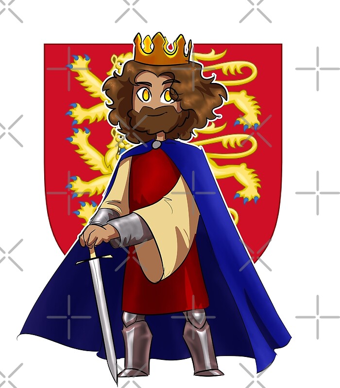 "Richard the Lionheart" by OSPYouTube | Redbubble