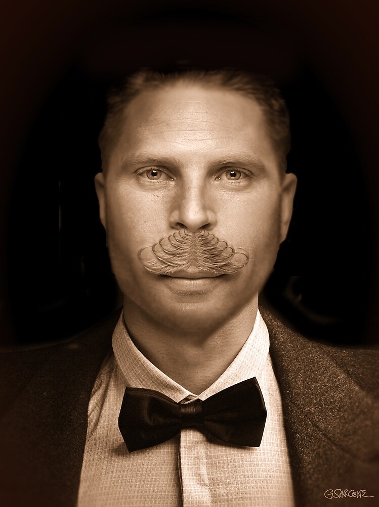"El Grande Moustacho Macho" by Gianni A. Sarcone | Redbubble
