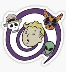 Fallout Stickers | Redbubble