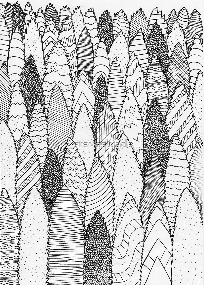 "Pattern Forests " by steveswade | Redbubble