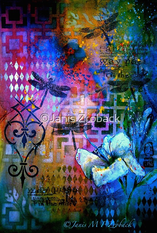 "Seasons...A Journal Page" by ©Janis Zroback | Redbubble