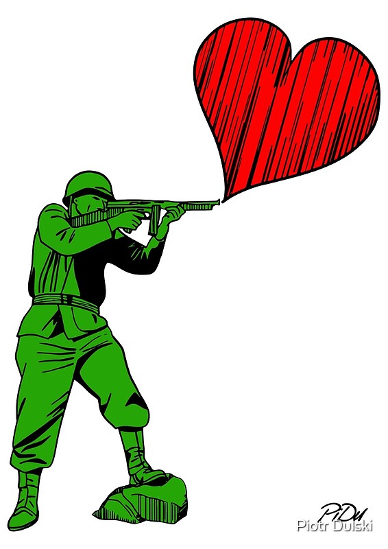 "Soldier of Love" by Piotr Dulski | Redbubble