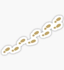 Footprints Stickers | Redbubble