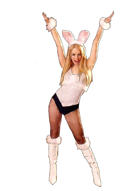 "Mean Girls Regina George Bunny Halloween Costume" by Max Weaver | Redbubble