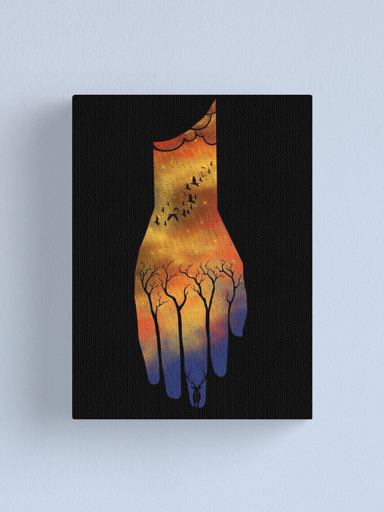 "Natural hand" Canvas Print by barmalisiRTB | Redbubble