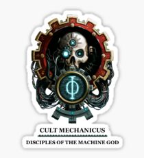 Cult Mechanicus Stickers | Redbubble