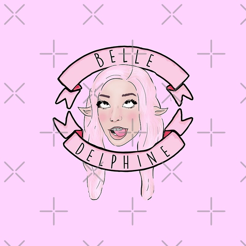 "Belle Delphine Memes" by Barnyardy | Redbubble