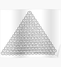 Pascals Triangle Posters | Redbubble