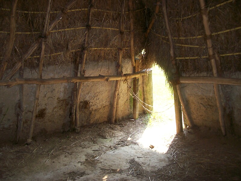 "Inside the Home of the Natchez Indians" by Dan McKenzie | Redbubble