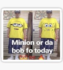 Bob Minion Stickers | Redbubble