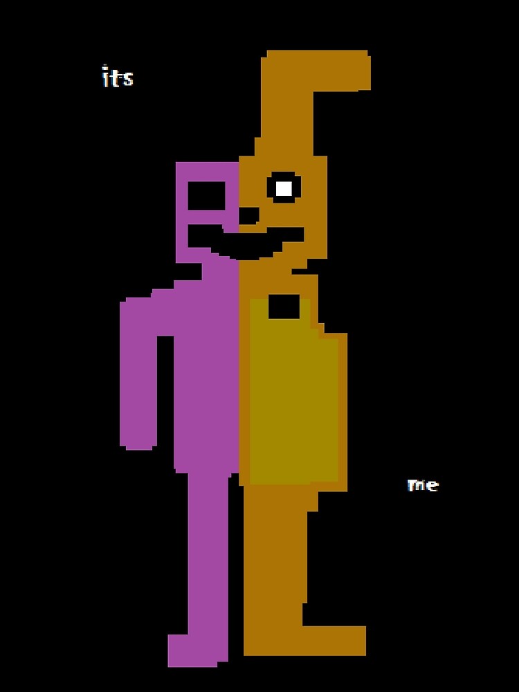 "FNAF purple guy and springtrap" by 124677 | Redbubble