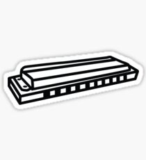 Harmonica: Stickers | Redbubble