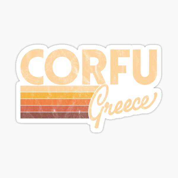 Sticker: Corfu | Redbubble