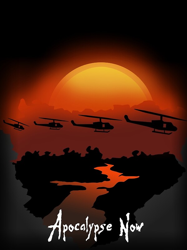 "Apocalypse Now (word on bottom)" by EllisonMurphy | Redbubble