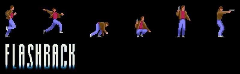 "Flashback Action Sprites" by stowball | Redbubble