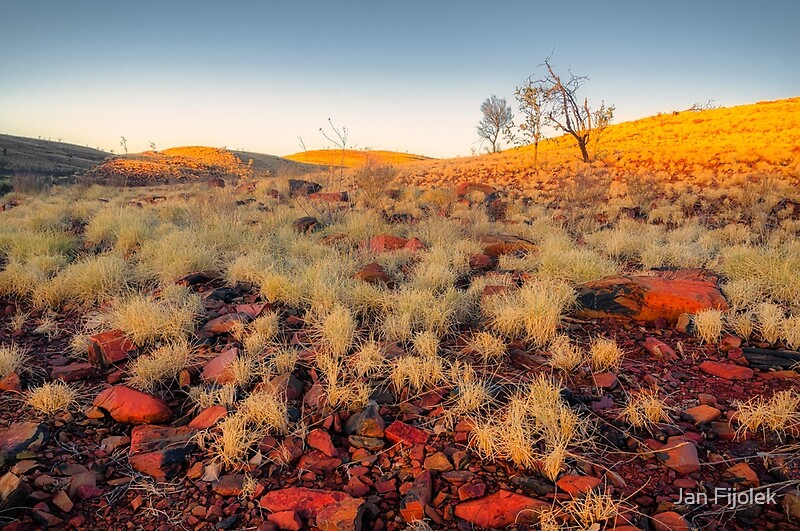 "Pilbara Sunset" by Jan Fijolek | Redbubble