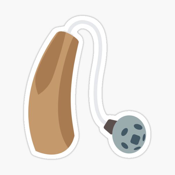 Hearing Aid Stickers | Redbubble