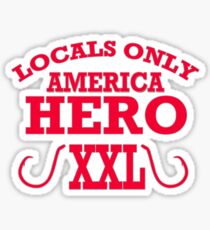 Locals Only: Stickers | Redbubble