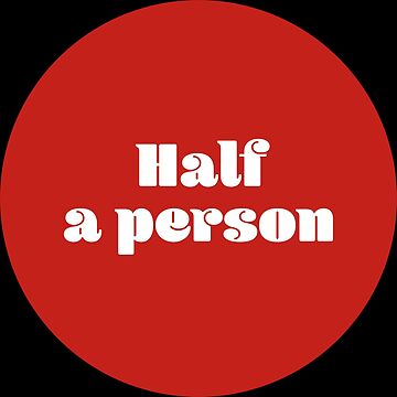 "Half a person" Art Print for Sale by ScottCarey | Redbubble